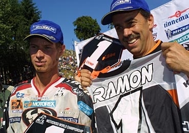 Premier sacre mondial pour Steve Ramon - MX2K