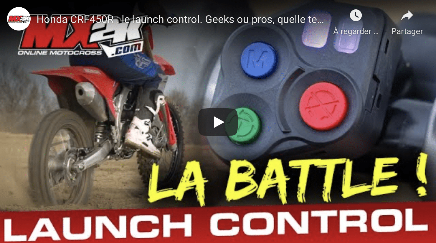 On a testé le Launch Control Honda pour vous - MX2K